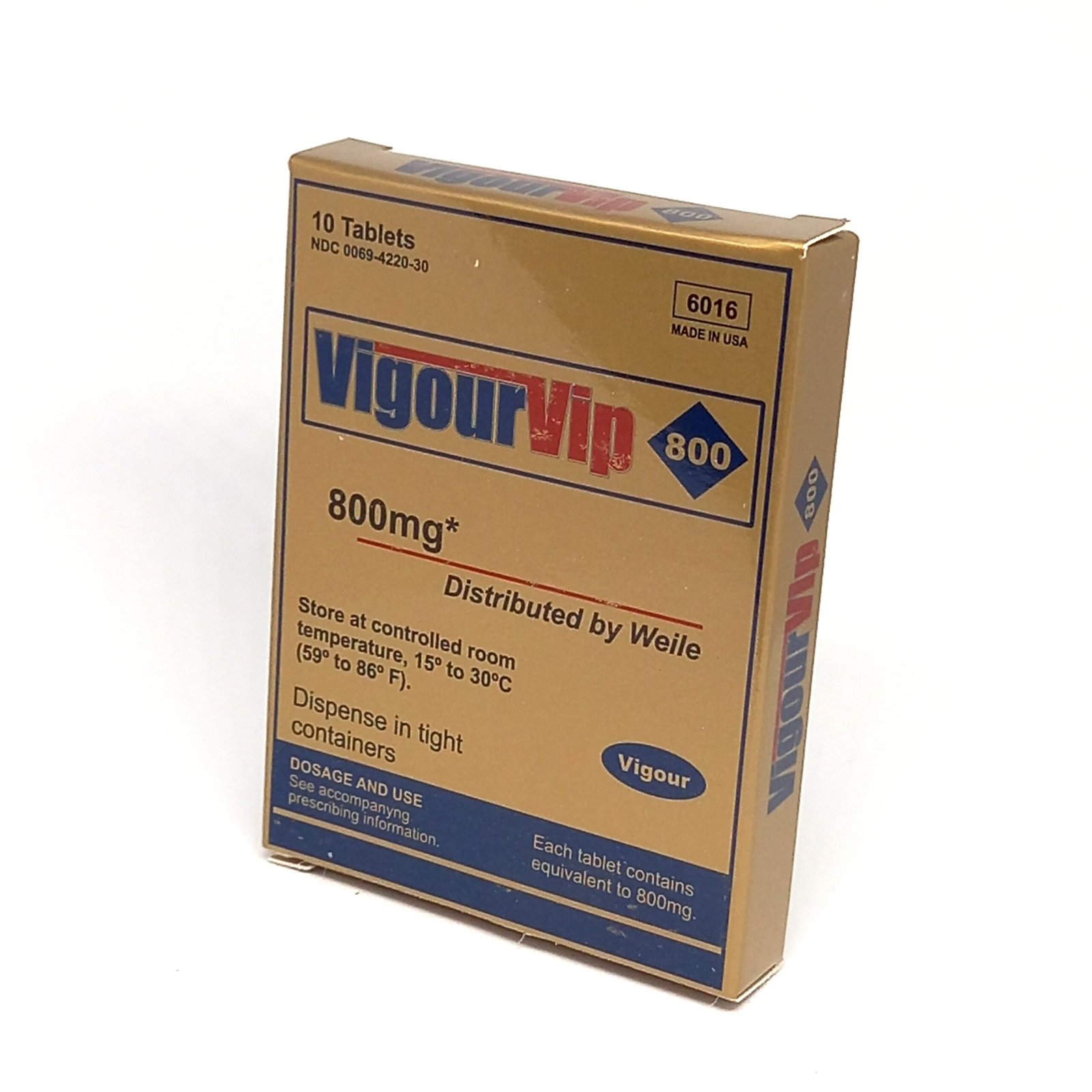 VIGOUR VIP 800mg - CACETE